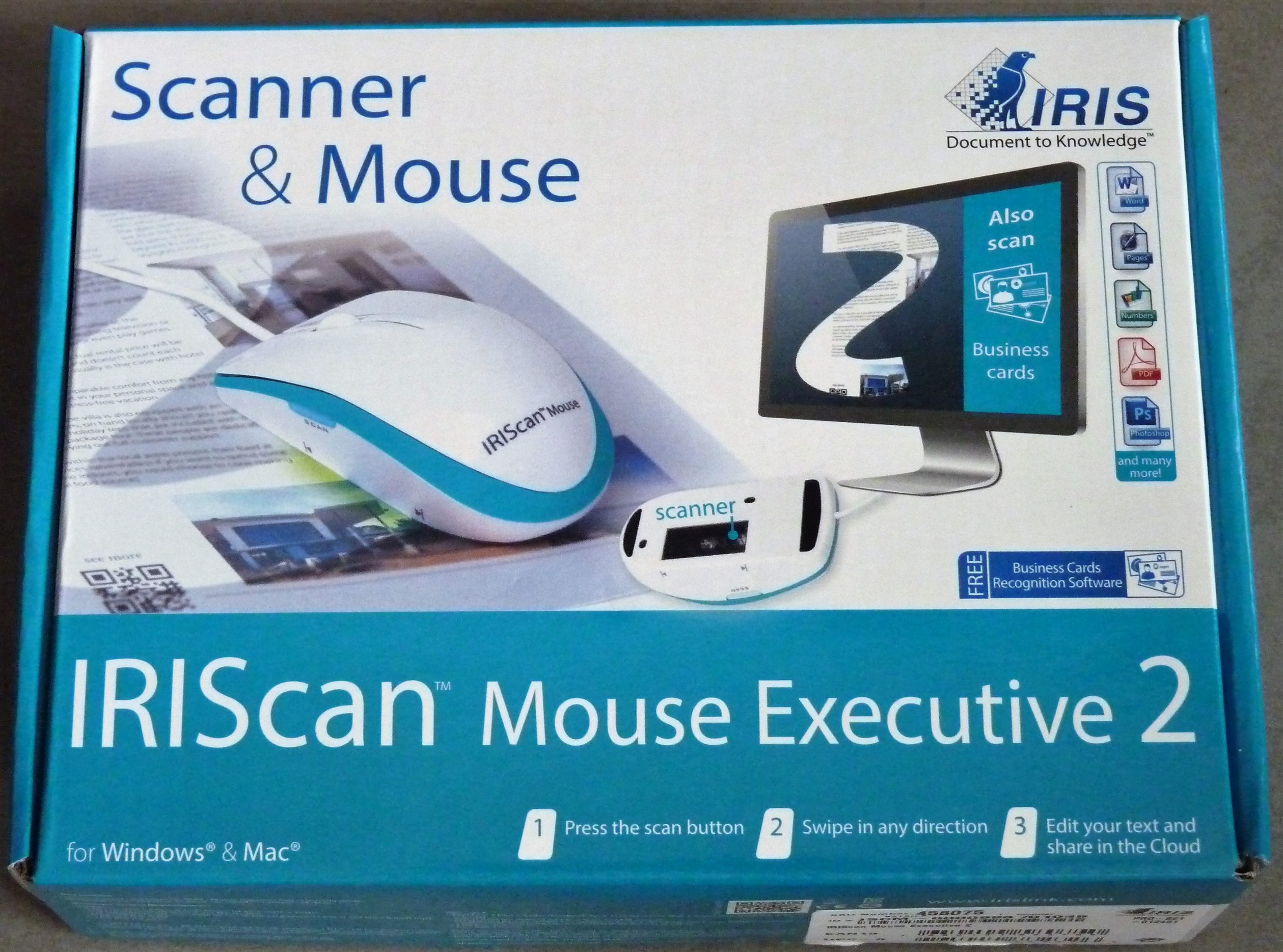 IRISCAN Mouse executive 2 : une souris pour une nouvelle autonomie ...